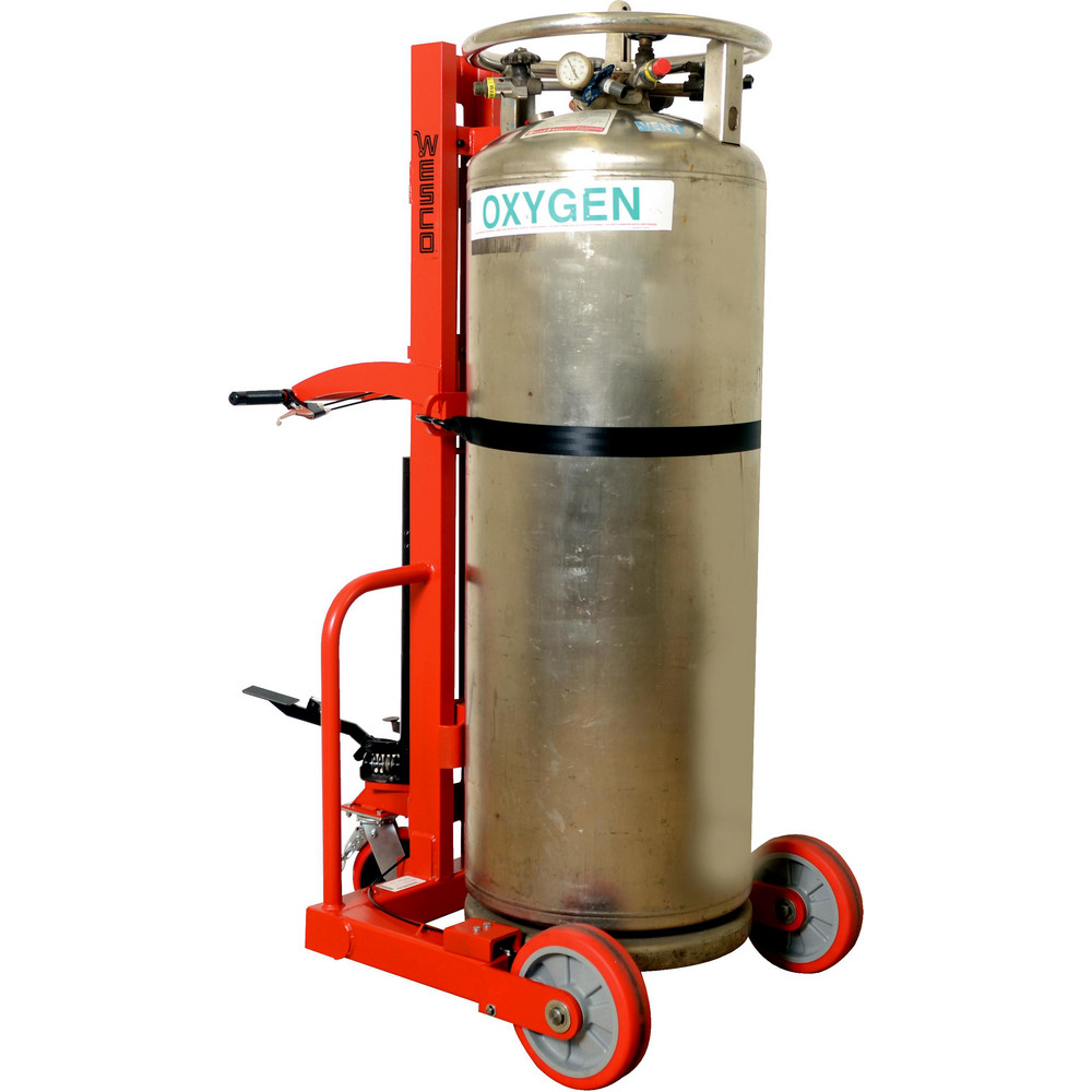 Wesco Industrial Products - Gas Cylinder Cart: 1000 lb Capacity, 29-3/4 ...