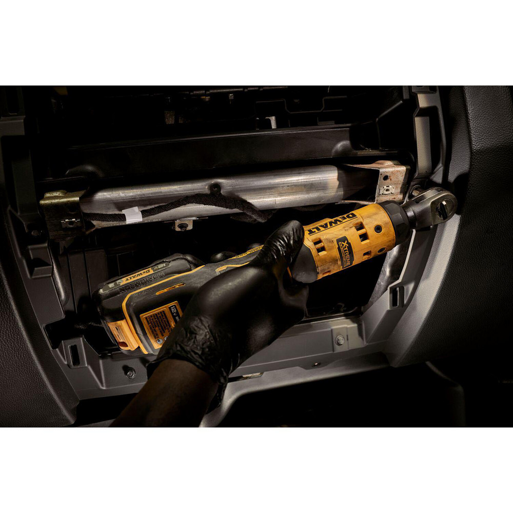 DeWALT - Cordless Ratchet: 12V, 1/4" Drive, 250 RPM, 40 ft/lb Torque ...