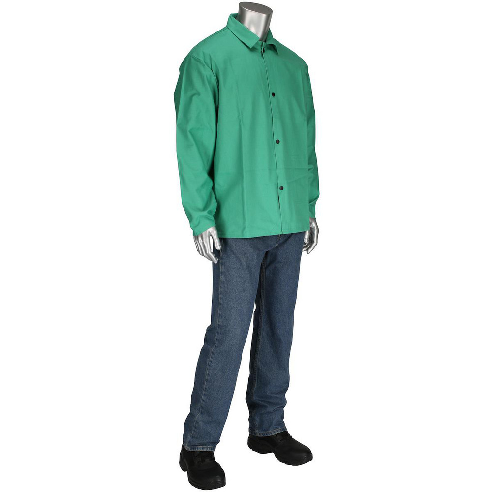 PIP - Jacket: Welding, ASTM D6413, Size Small, Twill Cotton | MSC Direct