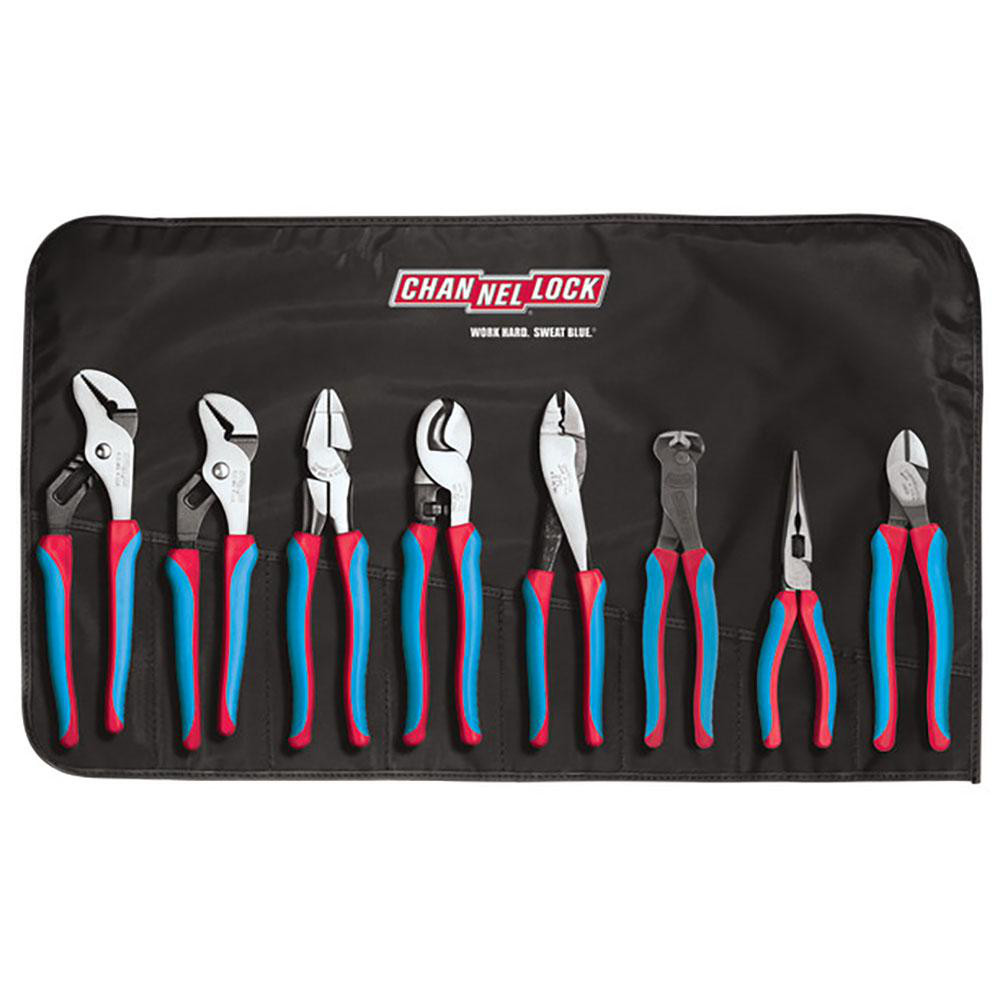Channellock - Plier Set: 8 Pc, Assortment | MSC Direct