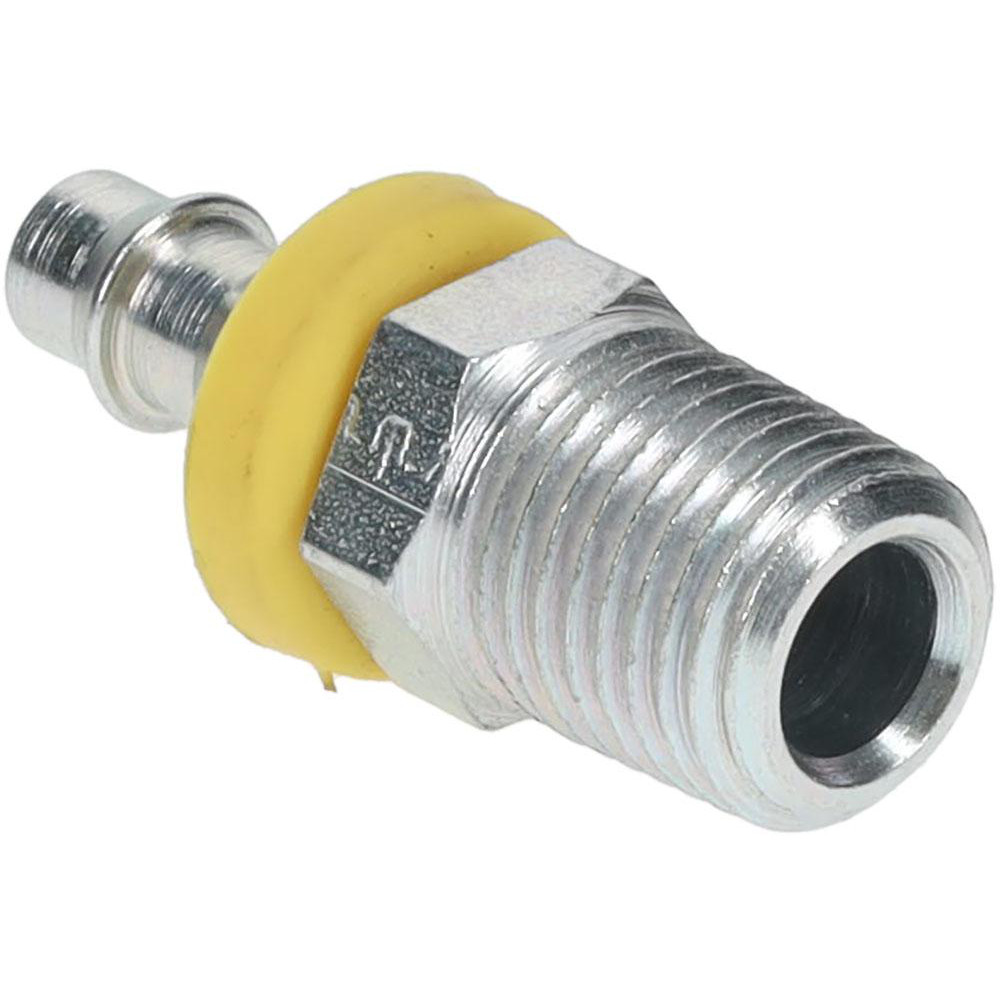 Parker - Hydraulic Hose Male NPTF Pipe Rigid Fitting: 0.25" ID, 4 mm, 1 ...