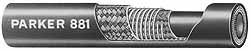 Parker - -20 Hose Size, 1-1/4" ID, 200 psi Work Pressure Hydraulic Hose ...