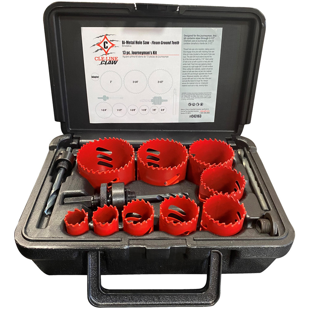 Cle-Line - Journeymans Hole Saw Kit | MSC Direct