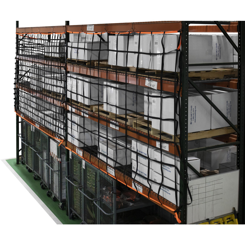 US Netting - Multi-Purpose Fence & Net: Type: Pallet Rack Netting; Mesh ...