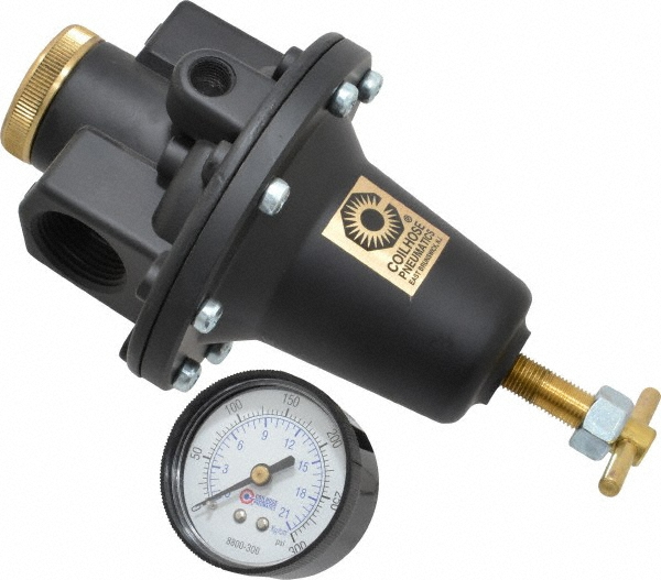 Coilhose Pneumatics - 1 NPT 0 - 200 psi Heavy-Duty T-Handle Cast ...
