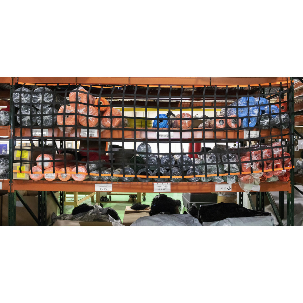 US Netting - Multi-Purpose Fence & Net: Type: Pallet Rack Netting; Mesh ...