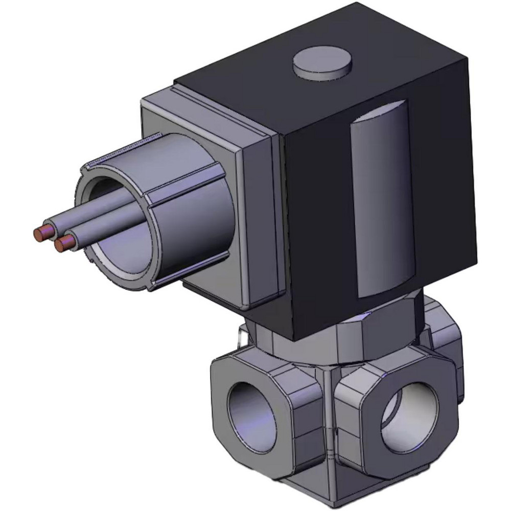 SMC PNEUMATICS - 3 Port Normally Closed Direct Operated Solenoid Valve ...