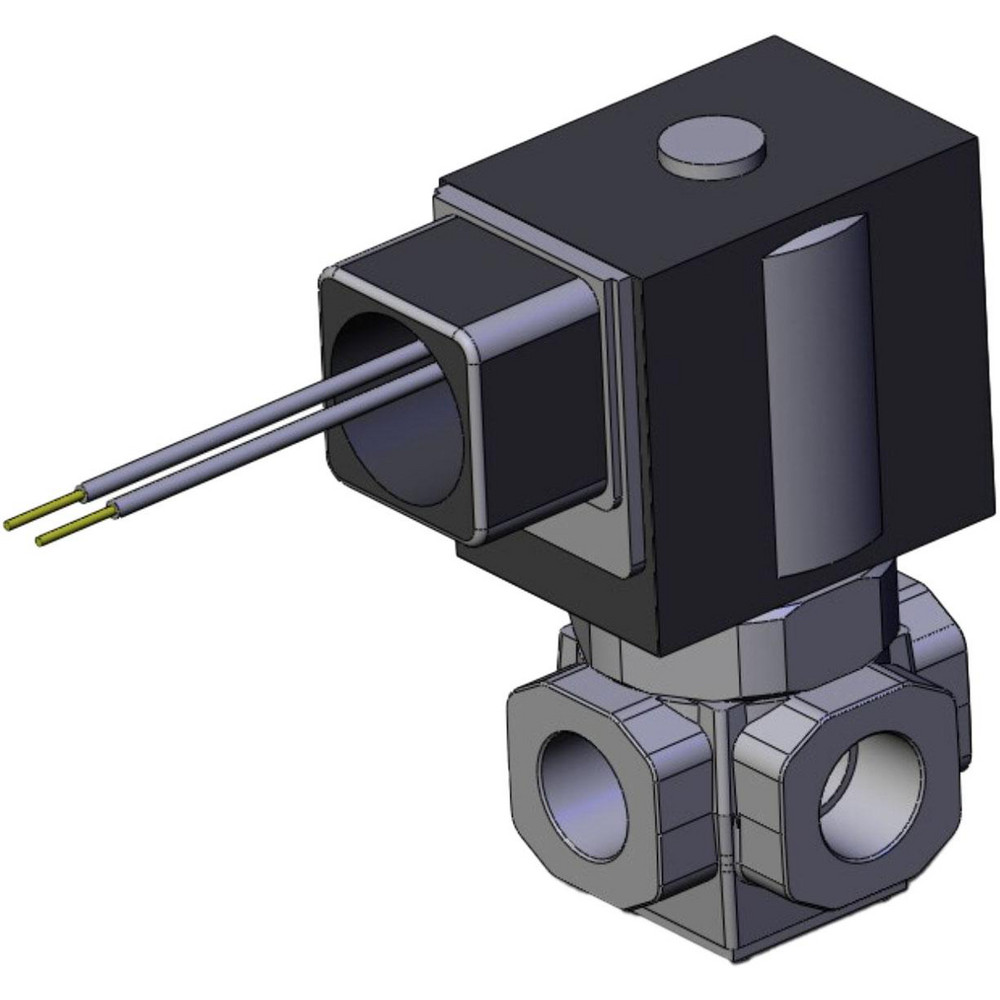 SMC PNEUMATICS - 3 Port Normally Closed Direct Operated Solenoid Valve ...