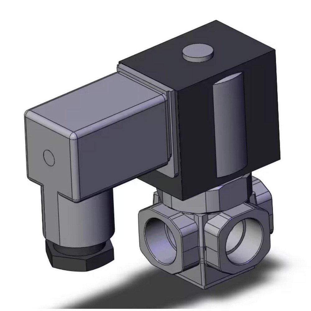 SMC PNEUMATICS - 3 Port Normally Closed Direct Operated Solenoid Valve ...