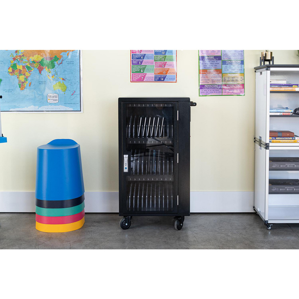 Luxor - Computer Cabinets: Type: Laptop/Tablet Charging Cart; Width ...