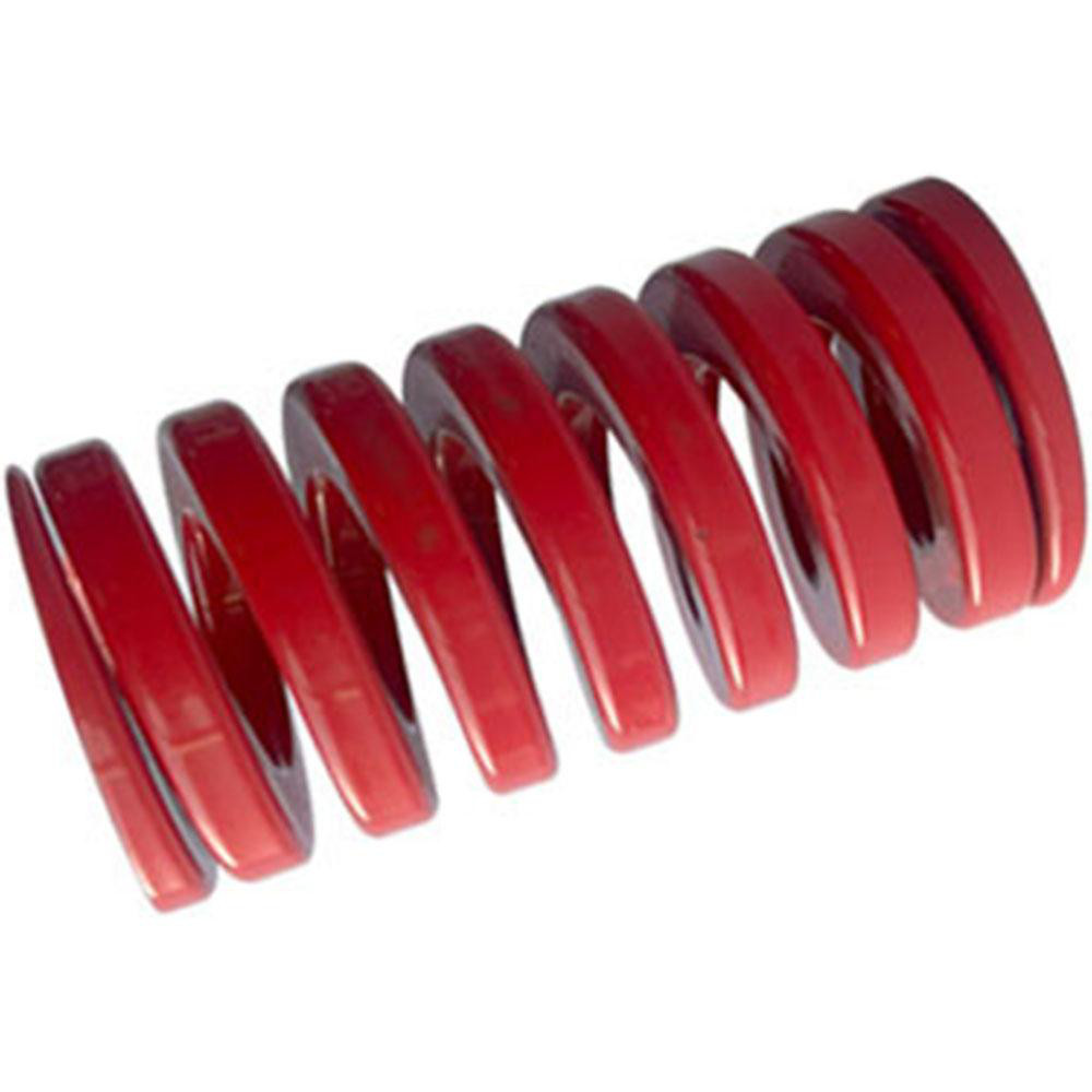 Gibraltar - Die Spring: 1" Hole Dia, 1/2" Rod Dia, 3" Free Length, Red ...