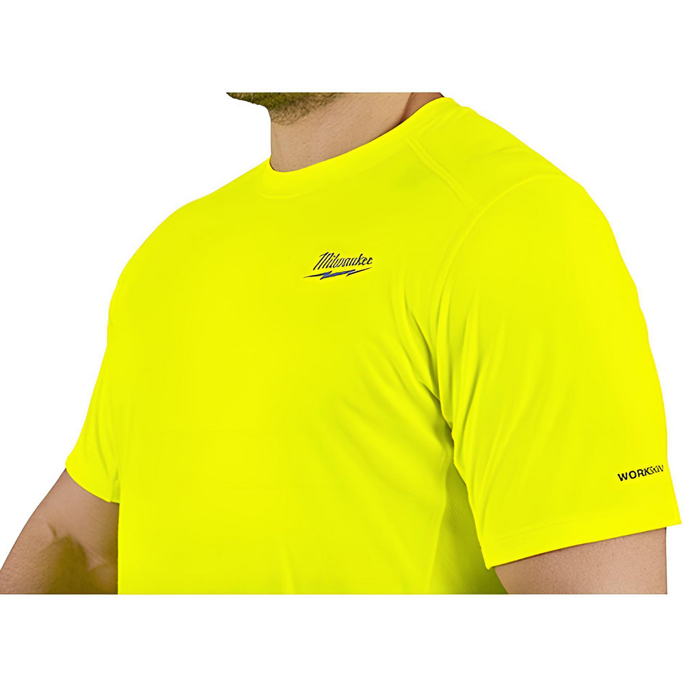 Milwaukee Tool - Work Shirt: General Purpose, Small, Polyester, High ...