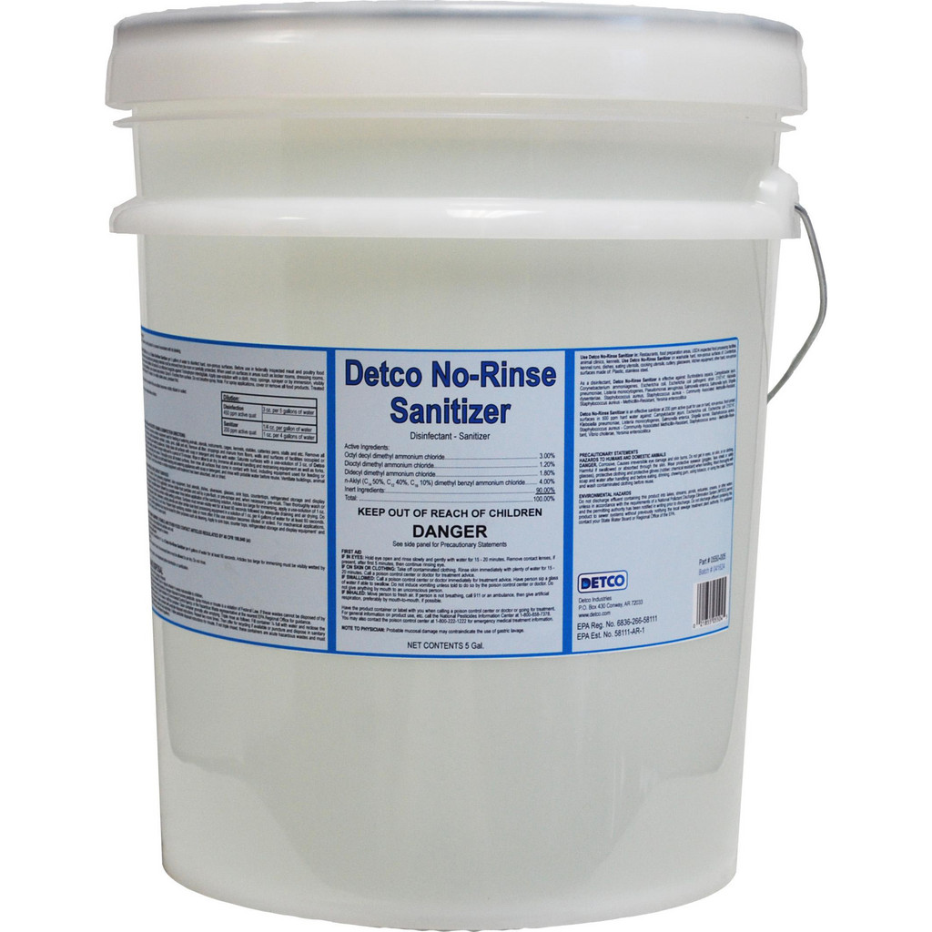 Detco - All-Purpose Cleaners & Degreasers; Disinfectant Type: Food ...