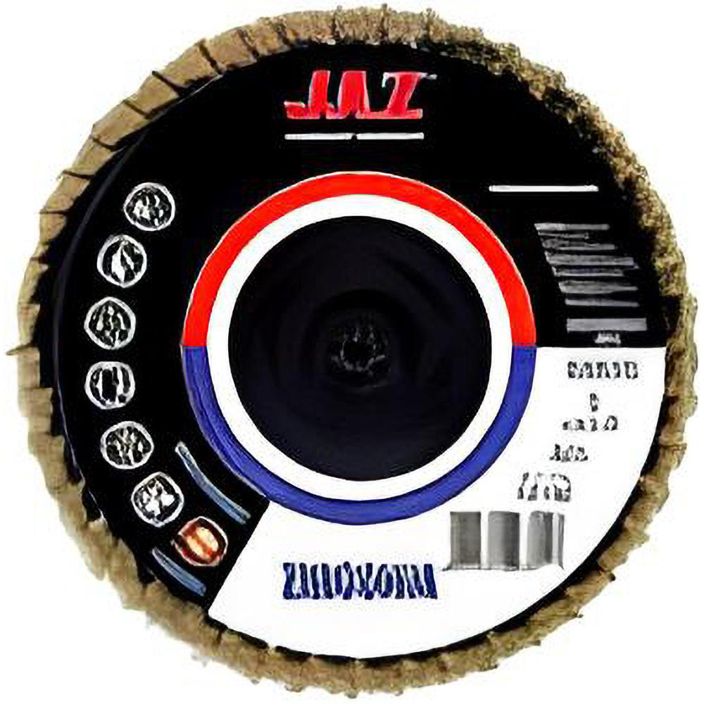 JAZ USA - Flap Disc: 3" Dia, 120 Grit, Ceramic Alumina, Type 27 | MSC ...