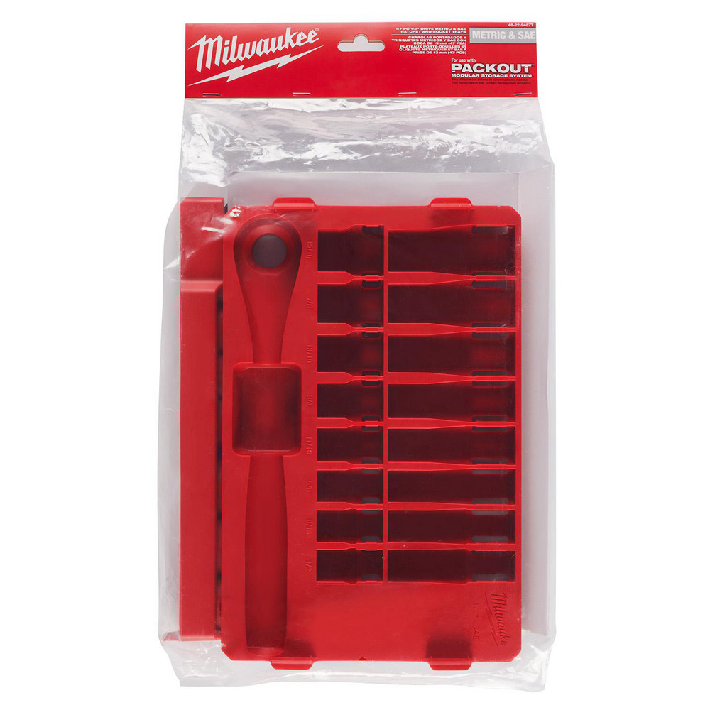 Milwaukee Tool - Totes & Storage Containers: Container Type: Dividable ...