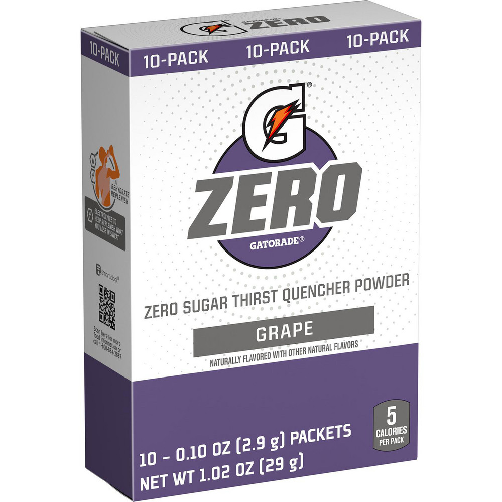 Gatorade - Gatorade Sports Drink: 0.10 Packet, Grape, Powder, Yields 16 ...