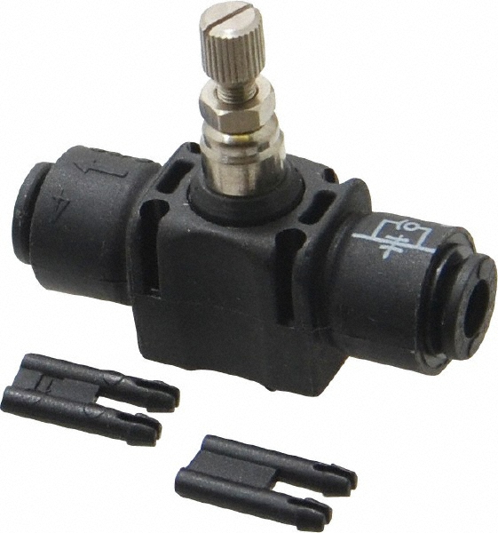 Legris - 5/32" Tube OD Inline Flow Control Valve - - 80185960 - MSC Industrial Supply