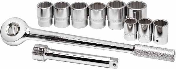 SK - 11 Piece 3/4" Drive Standard Socket Set - 80188873 - MSC ...