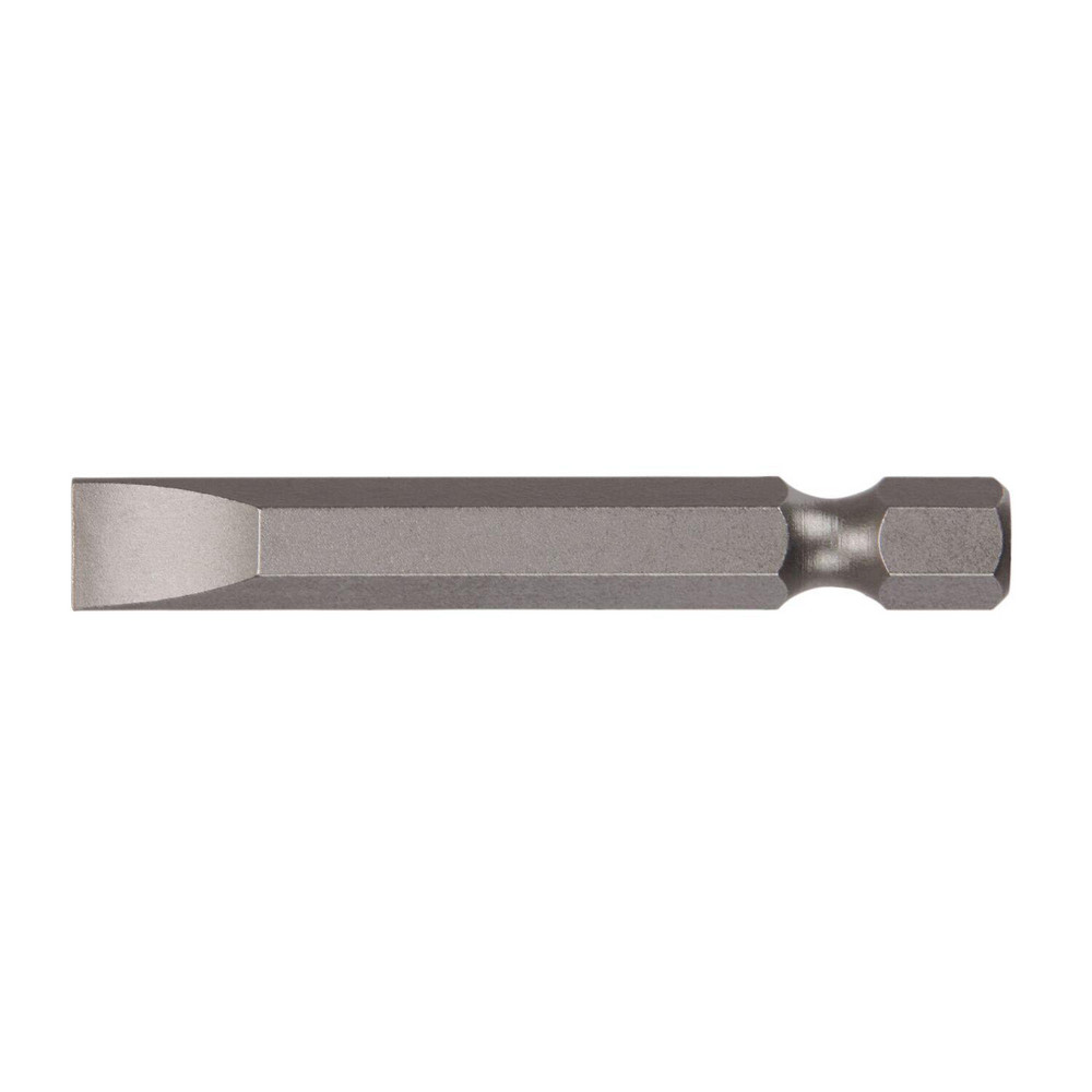 Irwin - Power Screwdriver Bit: Slotted Bit, 1/4" Hex | MSC Direct