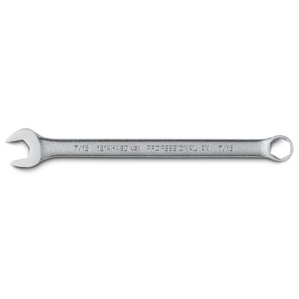 Proto - Combination Wrench: 7/16" Head Size, 15 deg Offset | MSC Direct