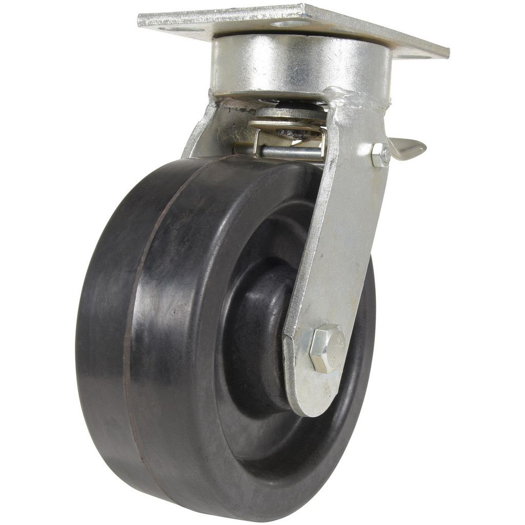 Vestil - Caster Wheels: Wheel Diameter (Inch): 8; Mount Type: Plate ...