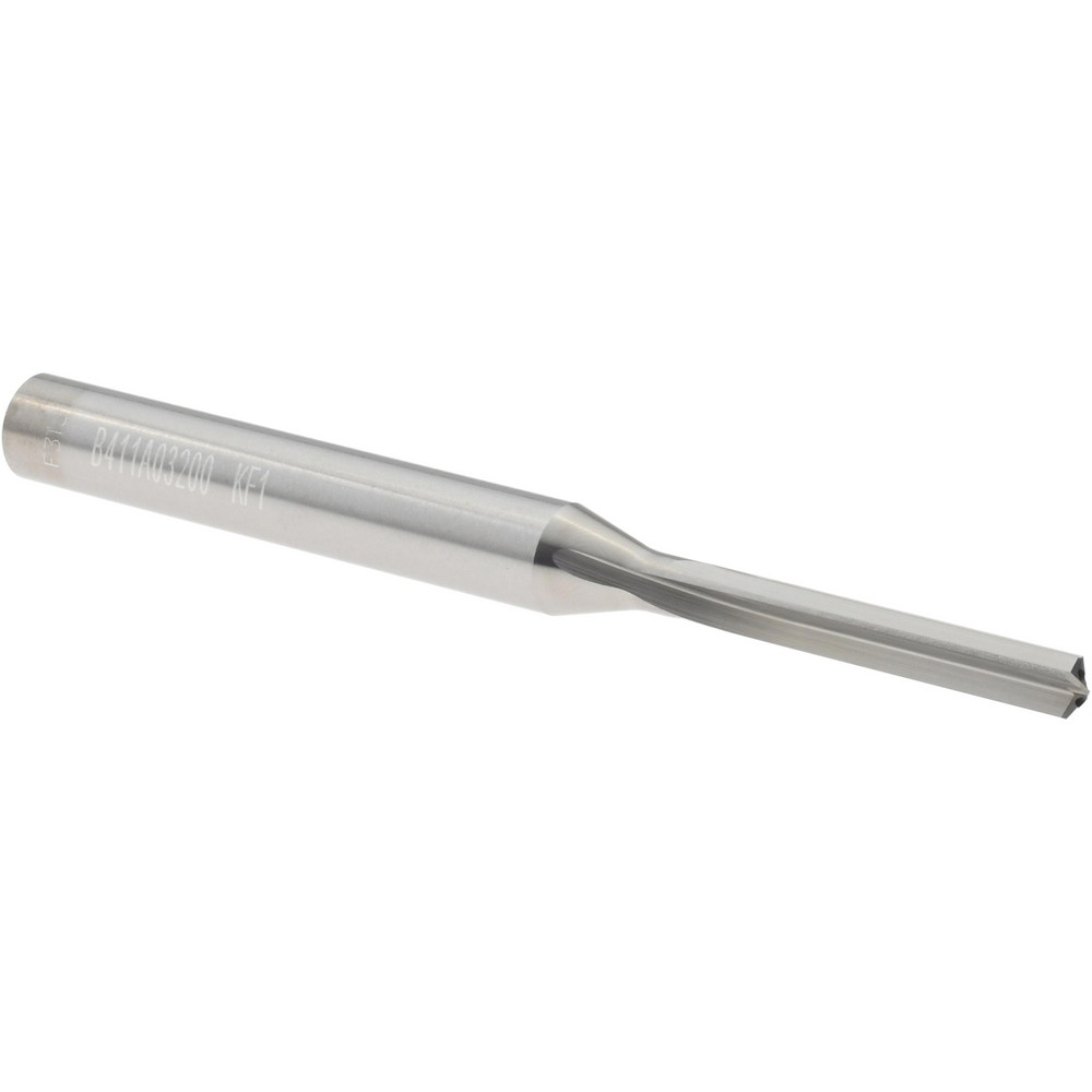 Kennametal - Straight-Flute Drill Bit: 3.20 mm Dia, 130 deg Point ...