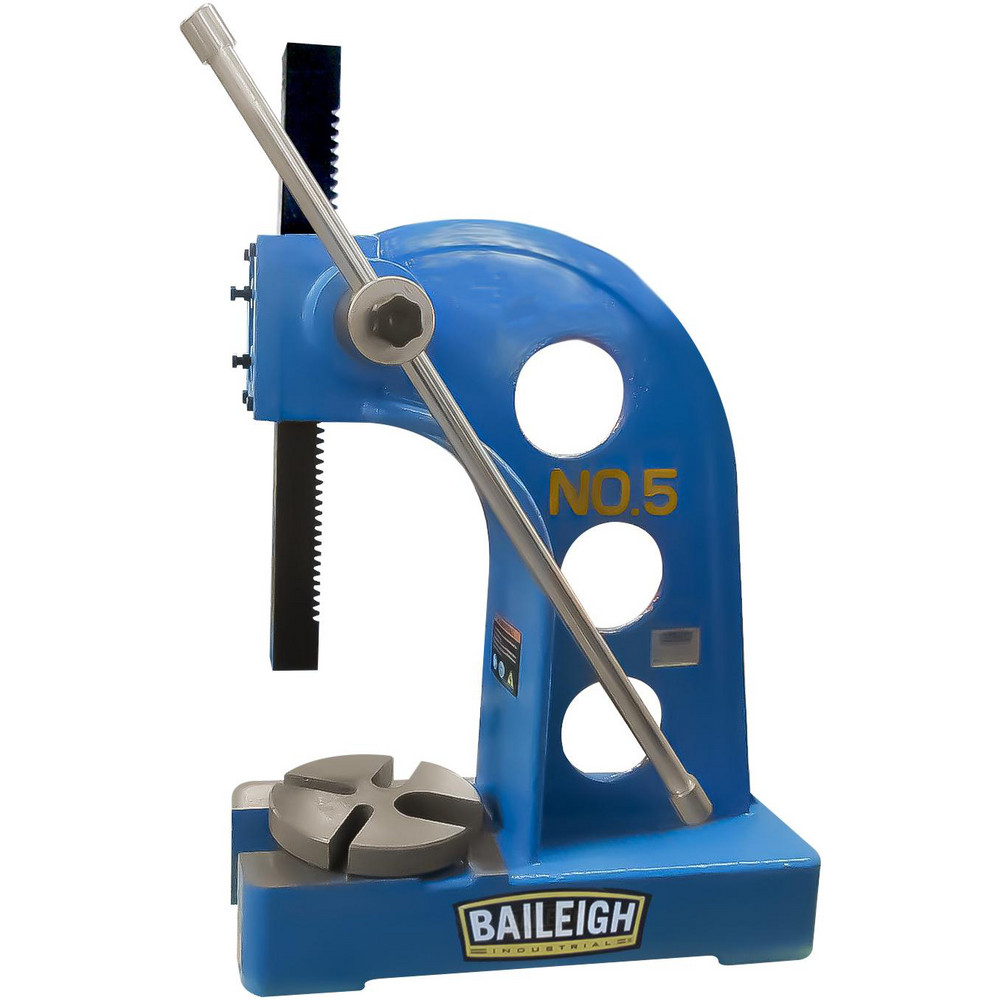 Baileigh - Arbor Presses: Pressure: 5T; Ram Diameter: 27.5; Throat ...