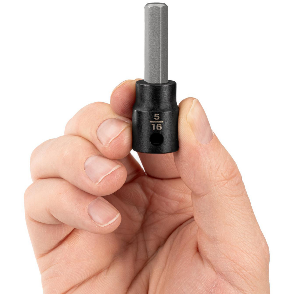 Tekton - Impact Hex & Torx Bit Sockets: Drive Size (Inch): 3/8; Hex ...