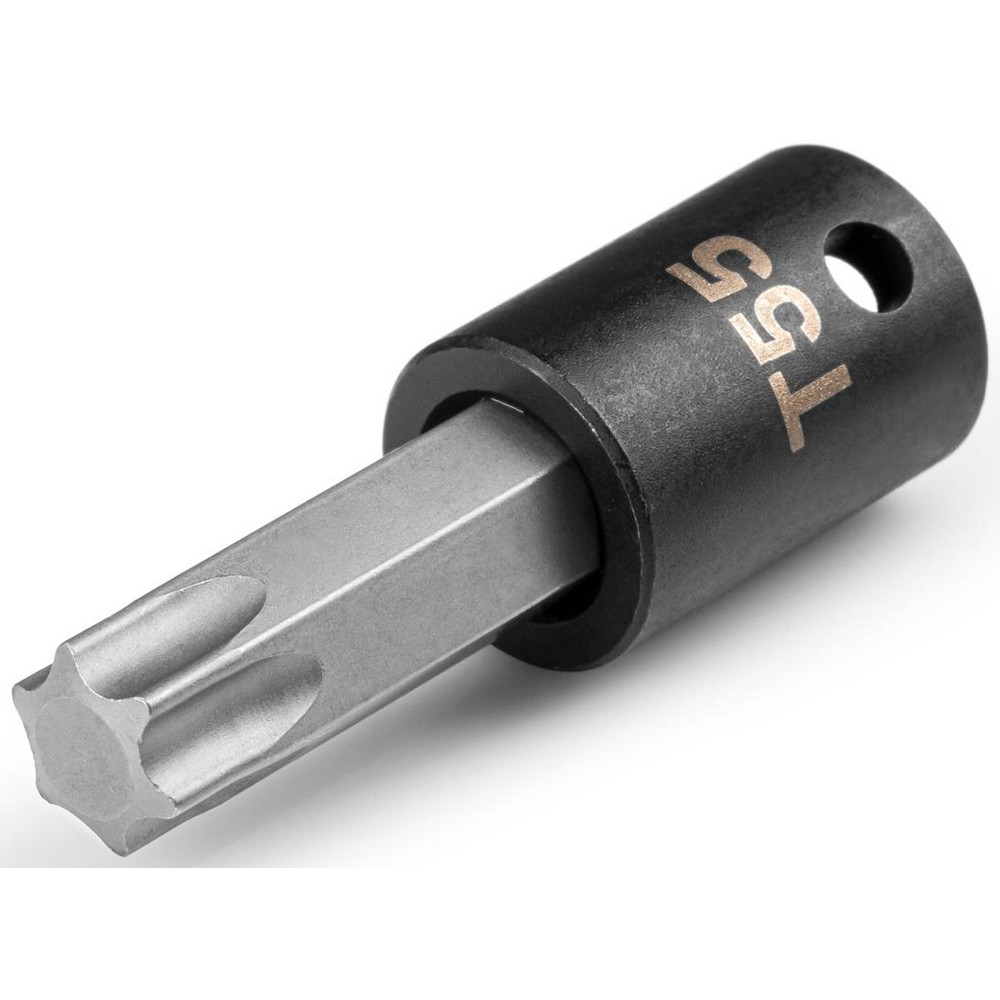 Tekton - Impact Hex & Torx Bit Sockets: Drive Size (Inch): 3/8; Torx Size: T55 | MSC Direct