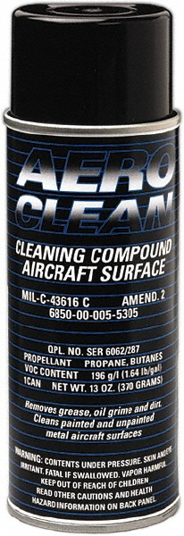 - 13OZ AIRCRAFT COMPOUND AEROSOL CLEANER/DEGREASER - 80423254 - MSC ...