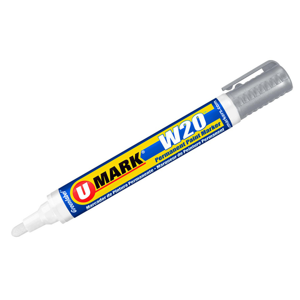 U-Mark - Liquid Paint Marker: Silver, Water Base, Fade Resistant, Water ...