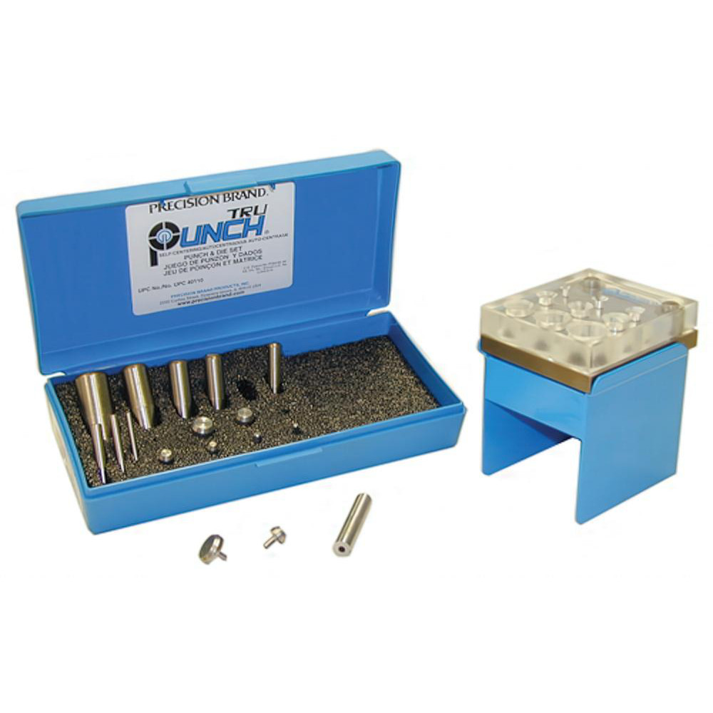 Precision Brand - Punch & Die Sets: Tool Type: Portable Hand Punch w ...