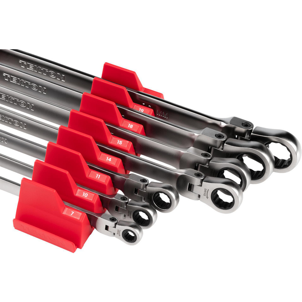 Tekton - Ratchet Set: 13 Pc, 1/4 - 3/4 in 6 - 19 mm Wrench, Inch ...