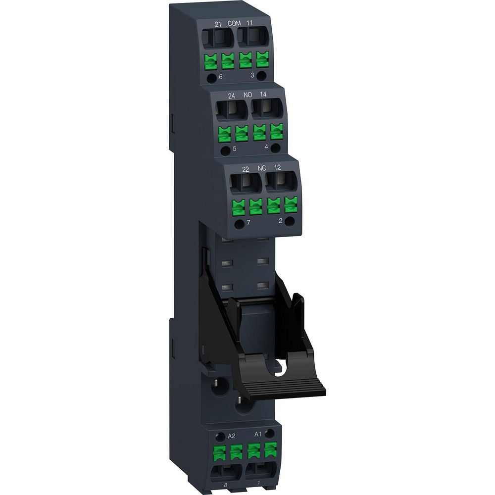 Schneider Electric - Relay Sockets: Socket Shape: Flat; Contact Form ...