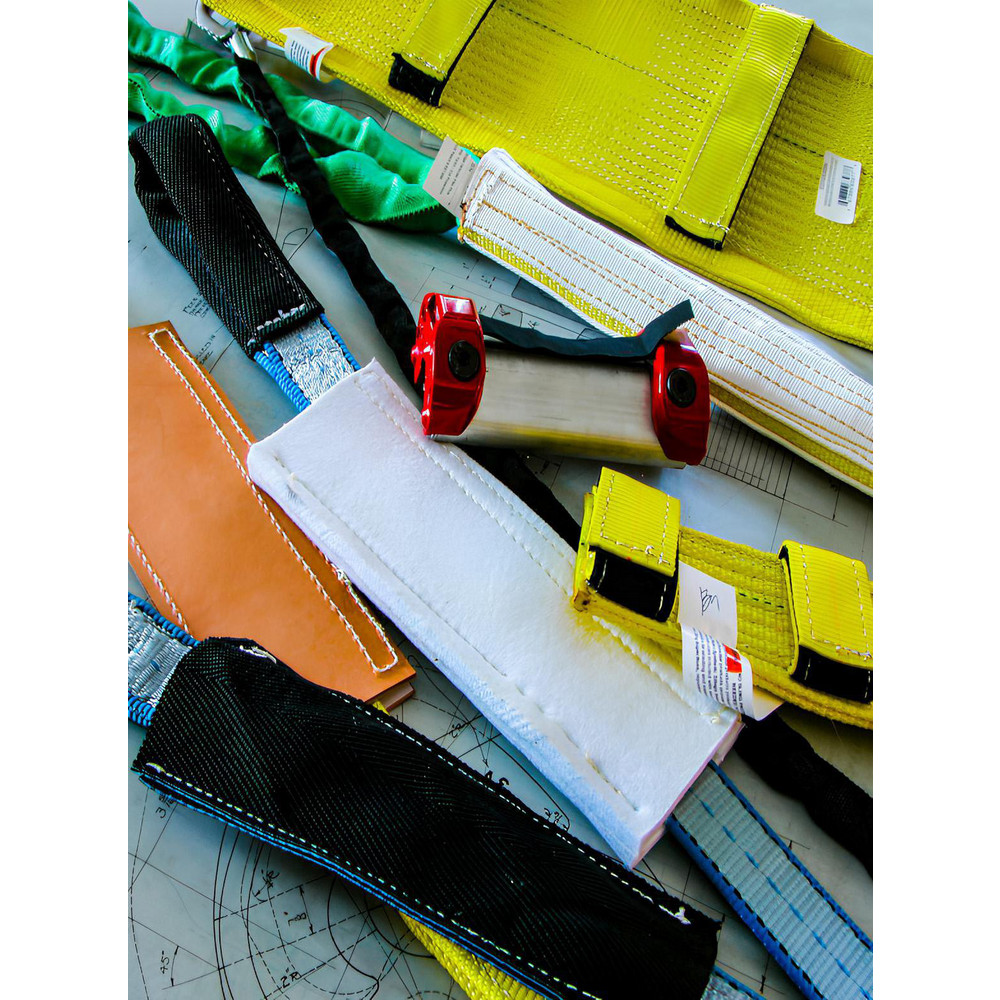 Lift-All - Sewn Sleeve Wear Pad: For 0.21875" Chain, For 0.25" Wire ...