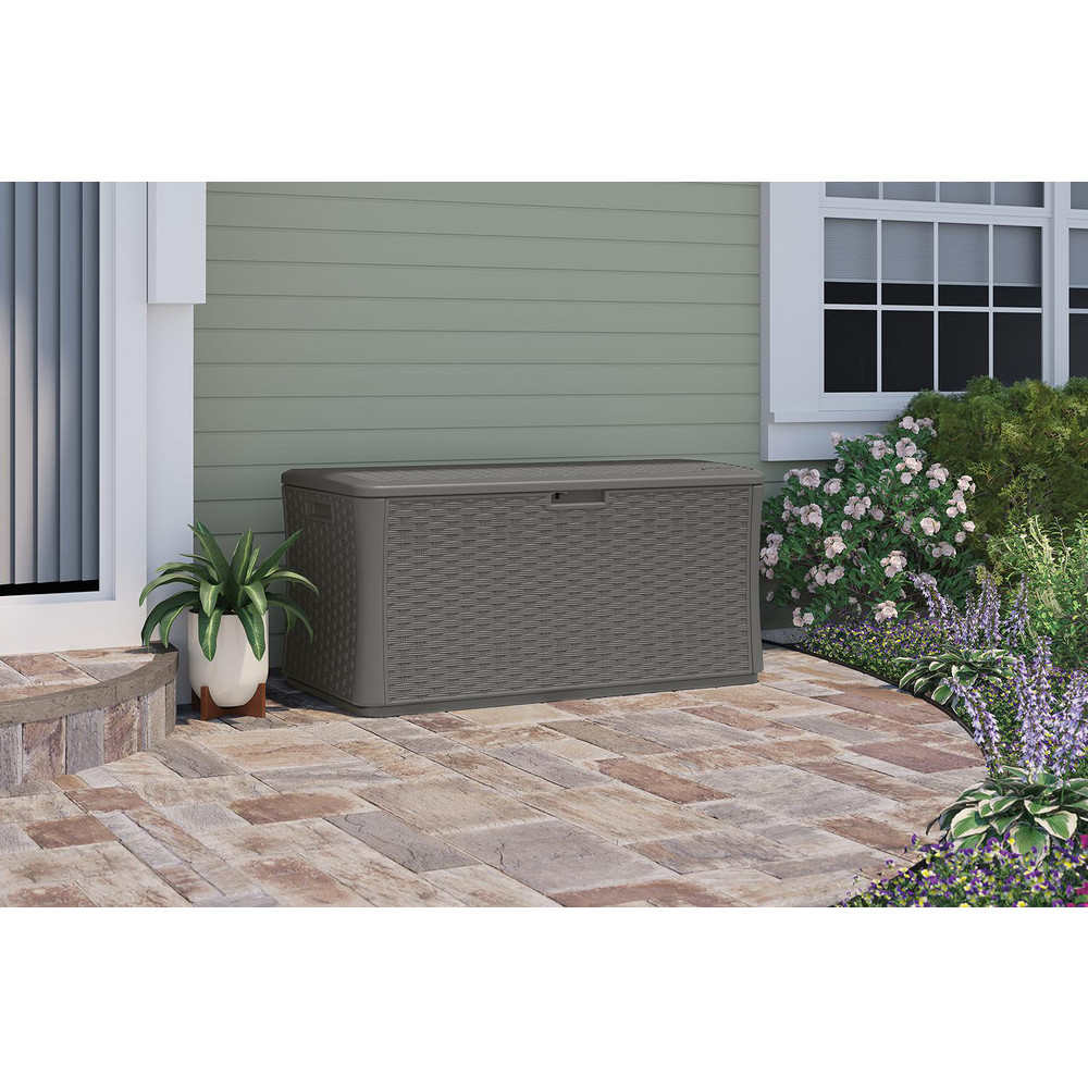 Suncast - Totes & Storage Containers: Overall Height: 27 in; Overall ...