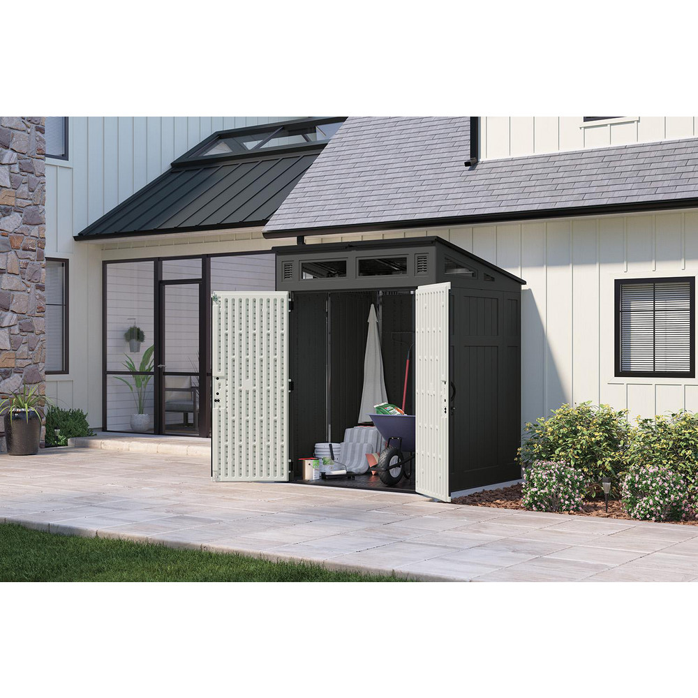Suncast - Sheds: Shed Type: Vertical Storage Shed; Overall Width: 75 in ...
