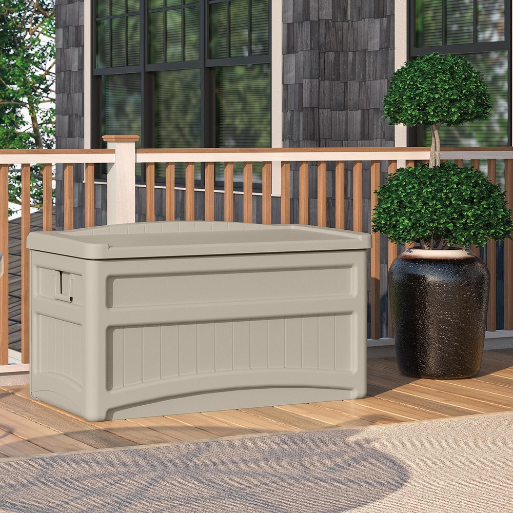 Suncast - Totes & Storage Containers: Overall Height: 25.5 in; Overall ...