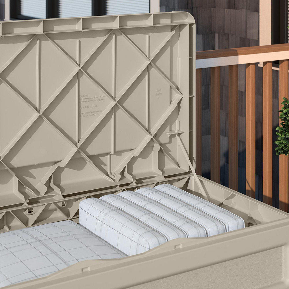 Suncast - Totes & Storage Containers: Overall Height: 25.5 in; Overall ...