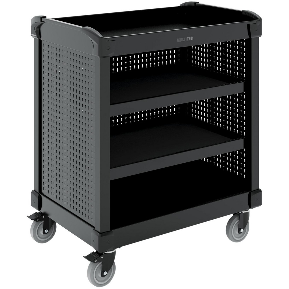 MultiTEK - Utility Utility Cart: 36" Long, 36" Wide, Steel, 600 lb ...