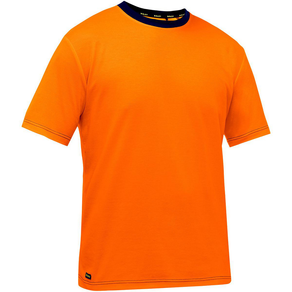 PIP - Work Shirt: Hi-Visibility, Short Sleeve, X-Large, Cotton ...