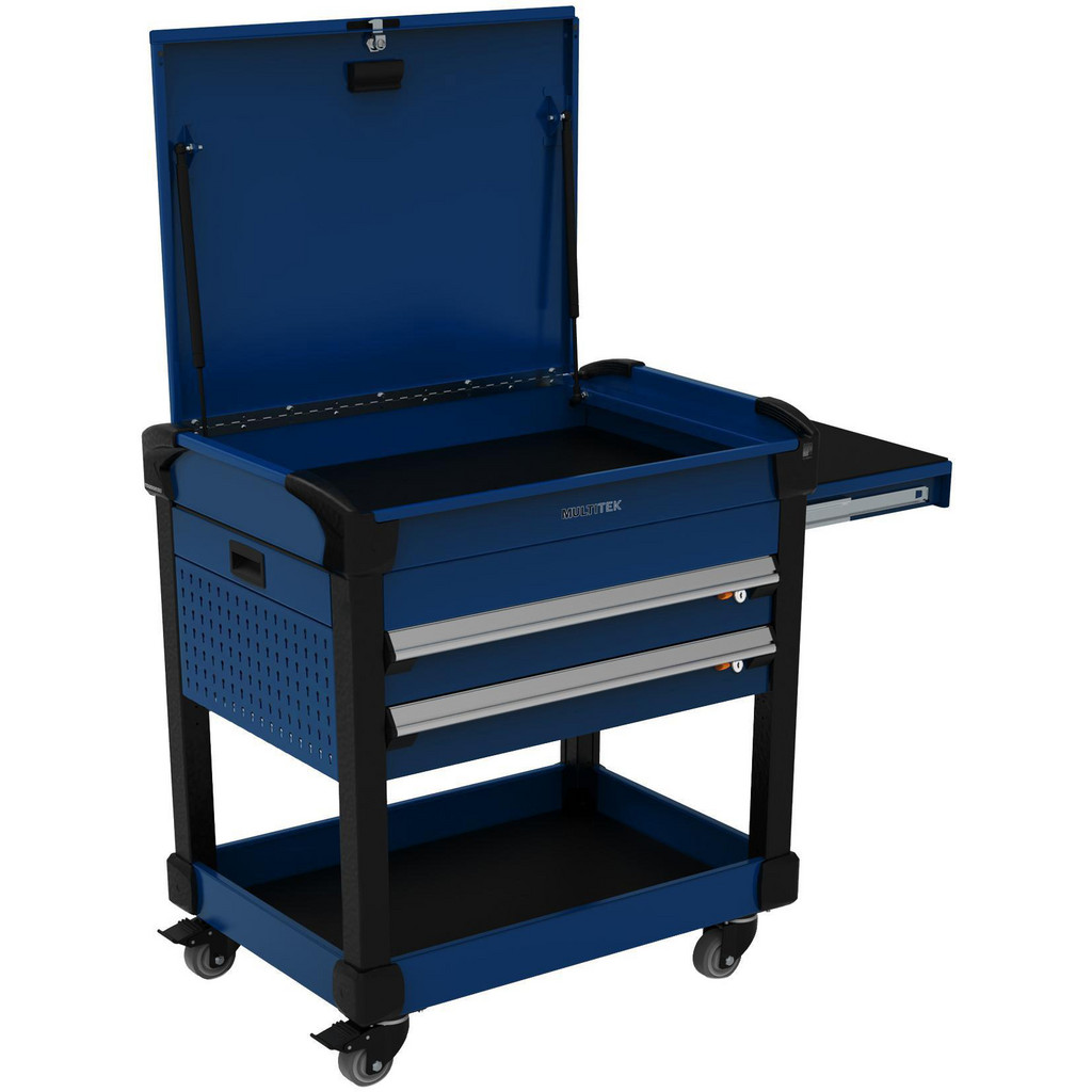 MultiTEK - Utility Utility Cart: 31" Long, 21" Wide, Steel, 600 lb ...