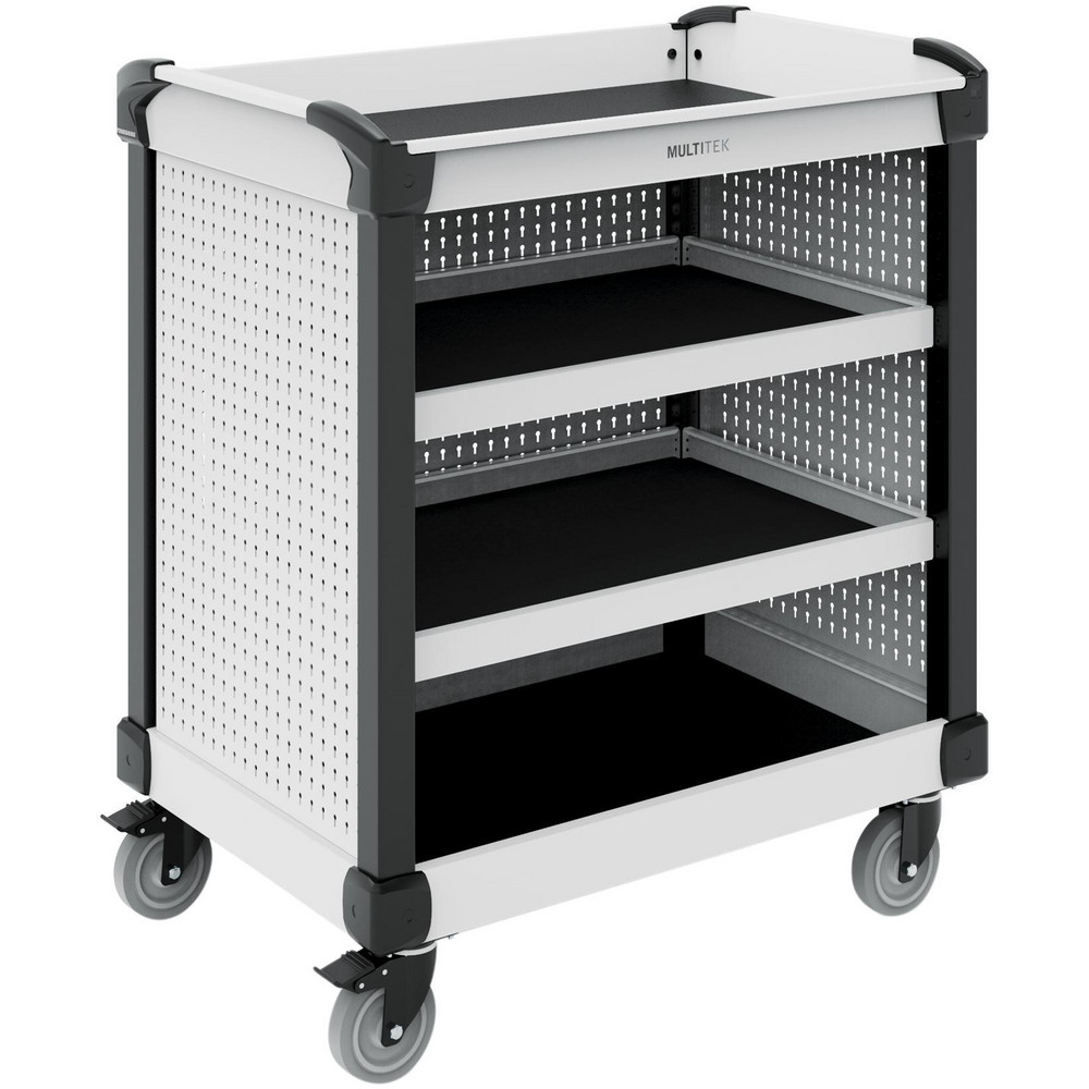 MultiTEK - Utility Utility Cart: 36" Long, 24" Wide, Steel, 600 lb ...