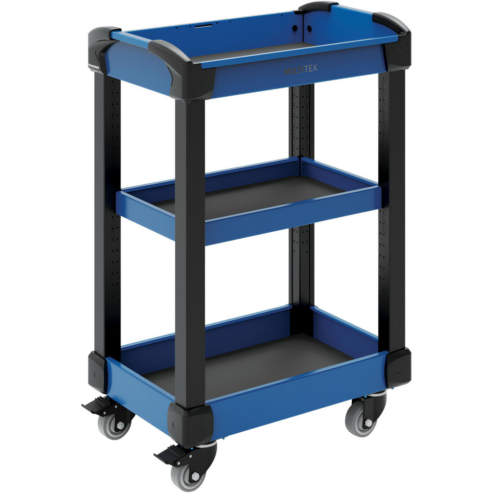 MultiTEK - Utility Utility Cart: 25" Long, 16" Wide, Steel, 600 lb ...