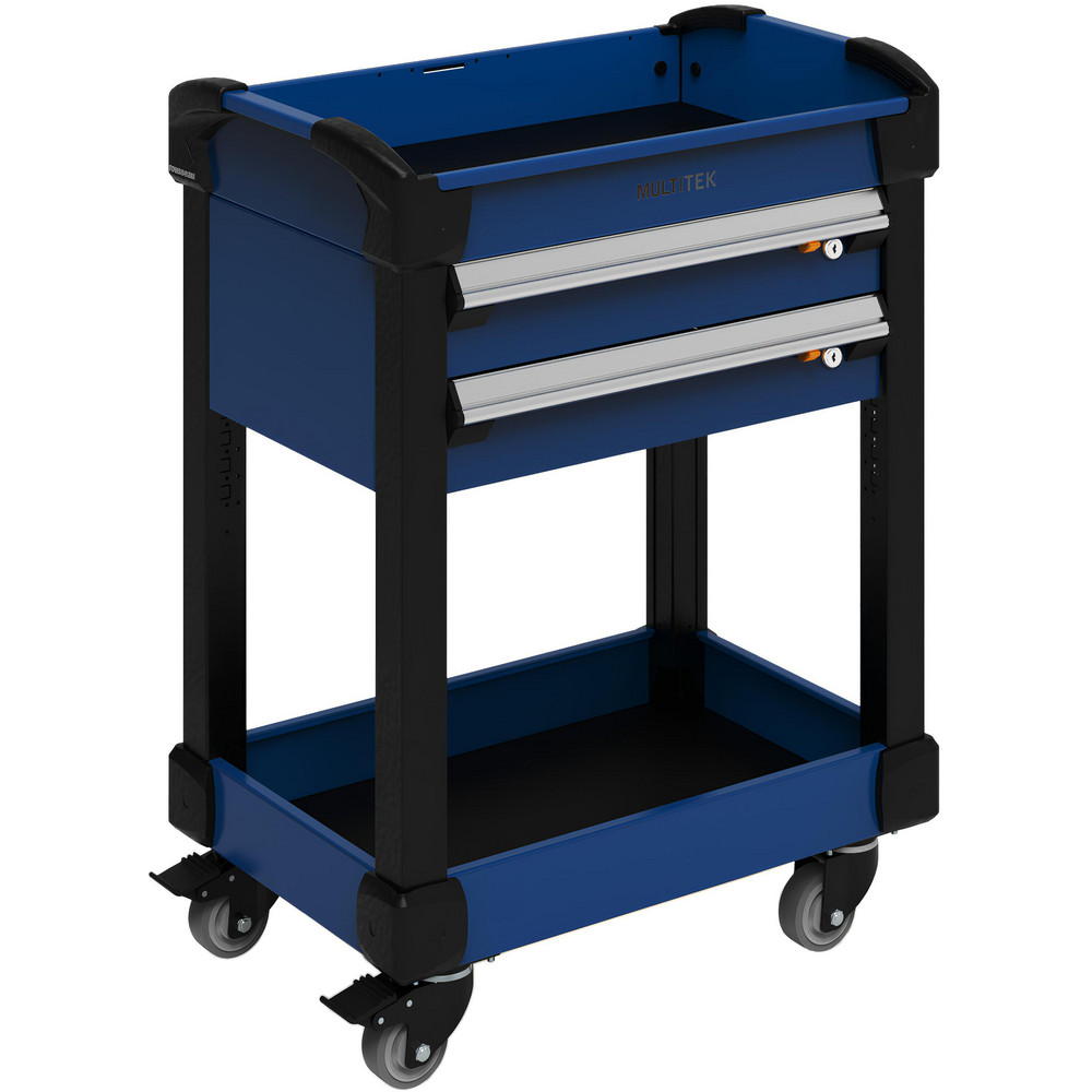 MultiTEK - Utility Utility Cart: 25" Long, 16" Wide, Steel, 600 lb ...
