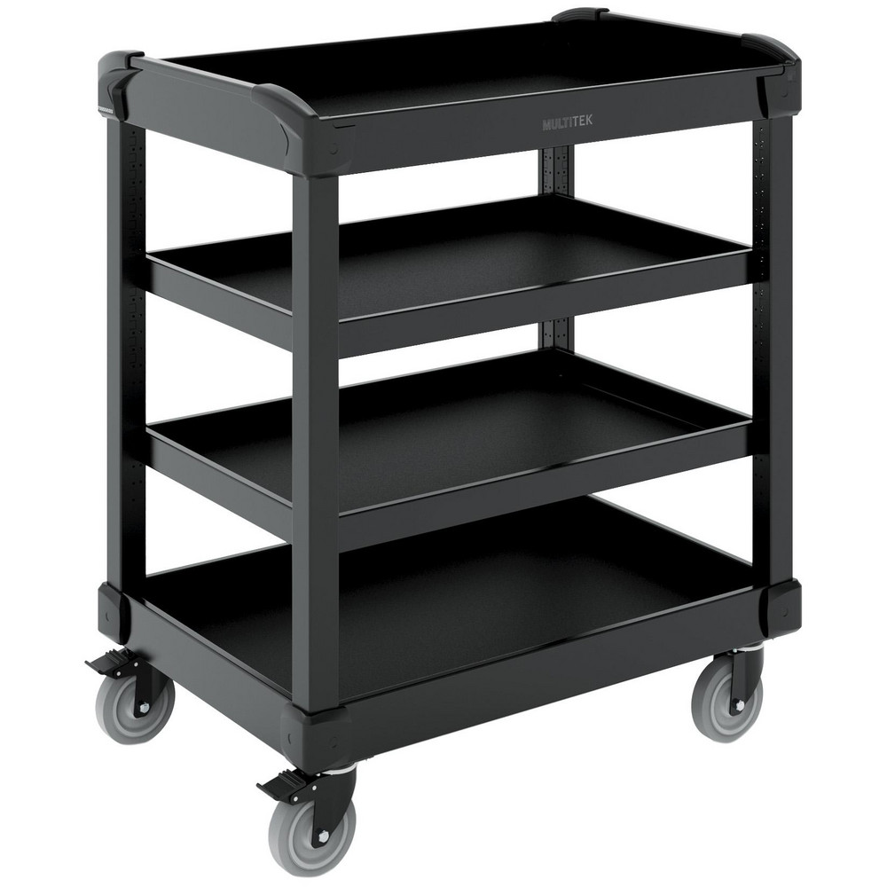 MultiTEK - Utility Utility Cart: 36" Long, 24" Wide, Steel, 600 lb ...