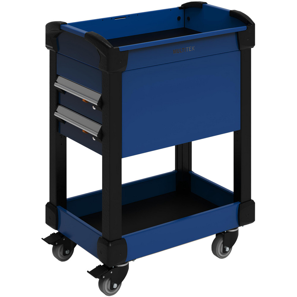MultiTEK - Utility Utility Cart: 25" Long, 16" Wide, Steel, 600 lb ...
