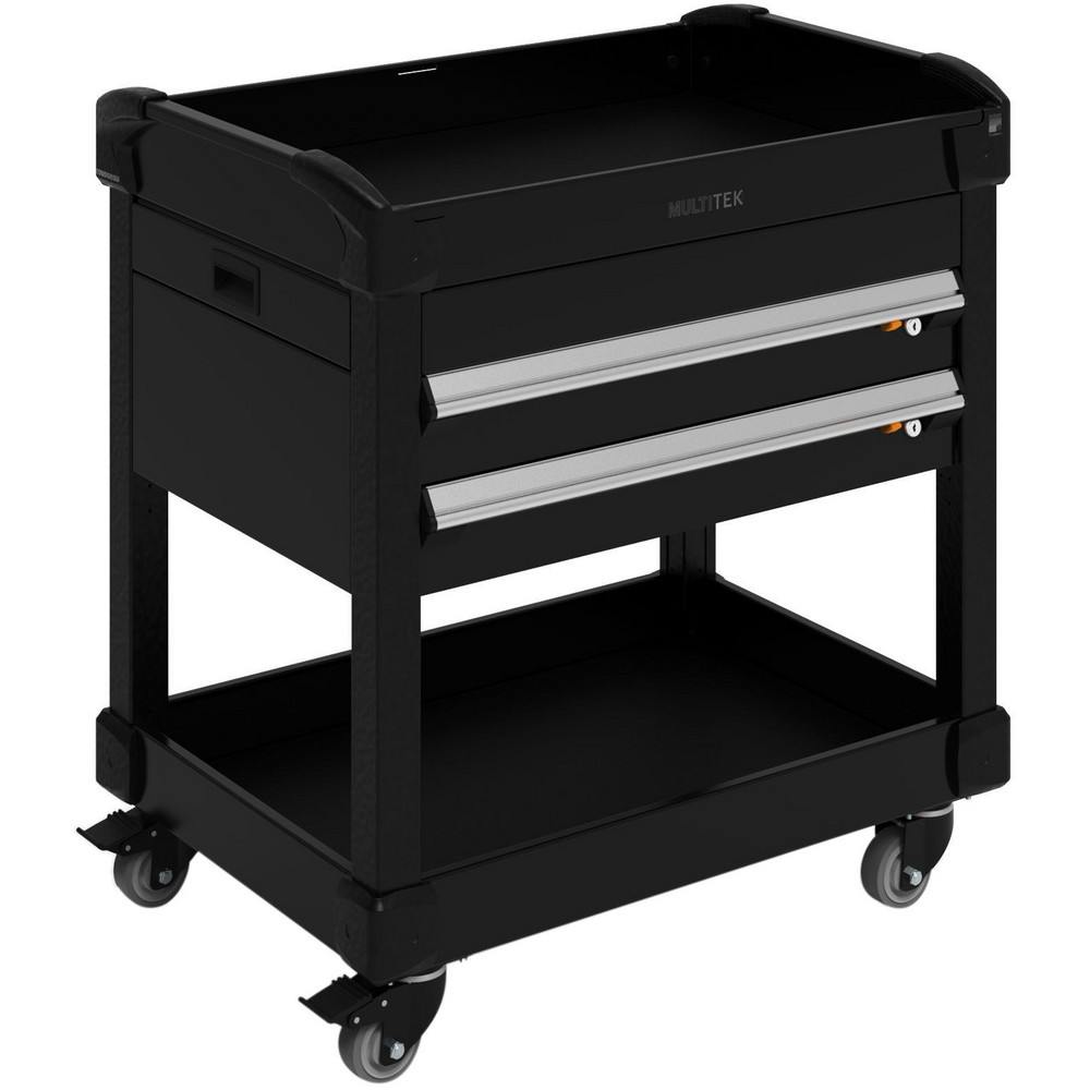 MultiTEK - Utility Utility Cart: 31" Long, 21" Wide, Steel, 600 lb ...