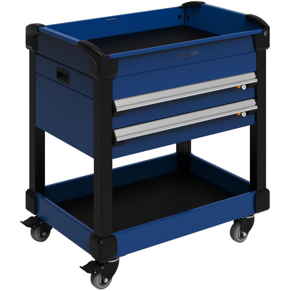 MultiTEK - Utility Utility Cart: 31" Long, 21" Wide, Steel, 600 lb ...