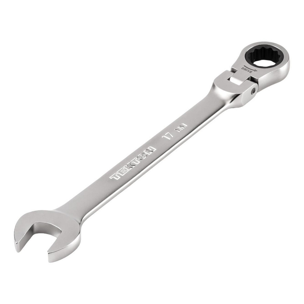 Tekton - Combination Wrench: 17.00 mm Head Size, 0 deg Offset | MSC Direct